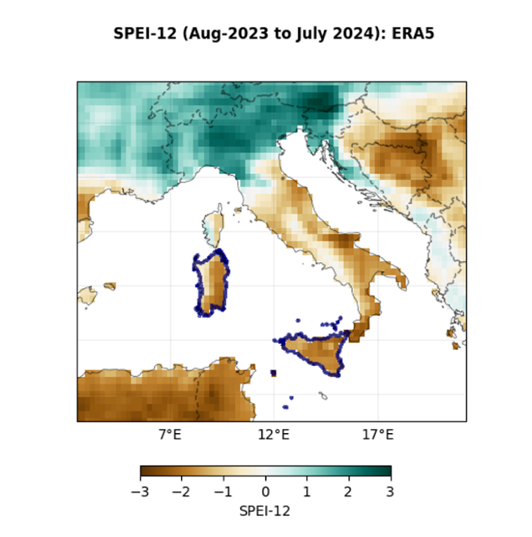 Climate change key driver of extreme drought in water scarce Sicily and ...