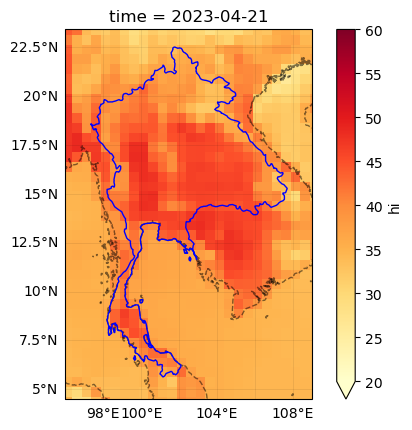 Extreme humid heat in South Asia in April 2023, largely driven by ...