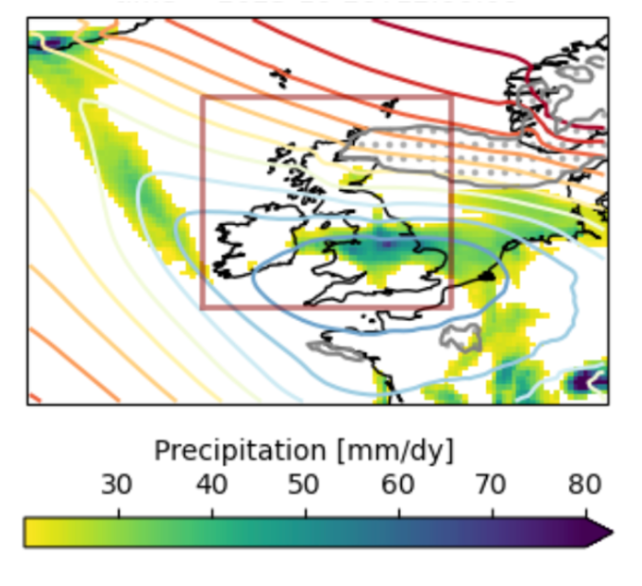UK and Ireland: Rainfall was made about 20% heavier by climate change ...
